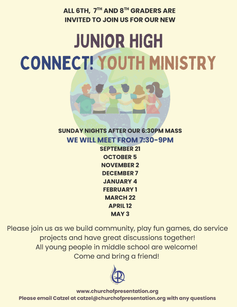 Junior High Connect! Youth Ministry (for Grades 6-8) – Church of ...